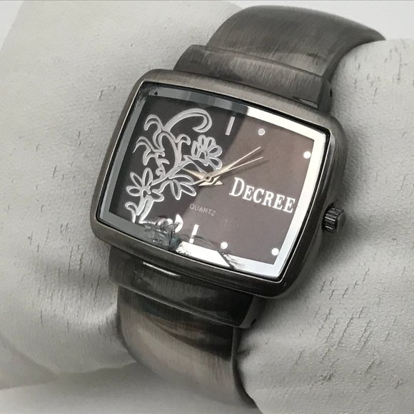 Decree | Accessories | Decree Women Watch Bangle Cuff Bracelet Wrist ...